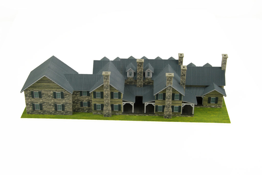 Sugan Run Grange 3D Model - Winterwoods