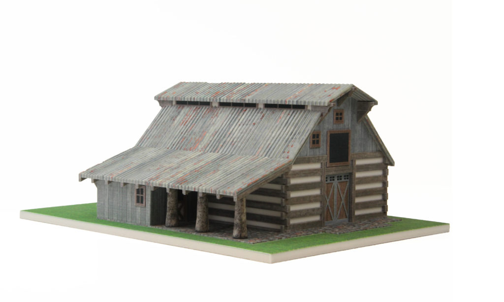 Hay Loft 3D Model - Winterwoods